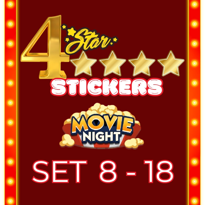 4 Star Stickers – Go2Stickers